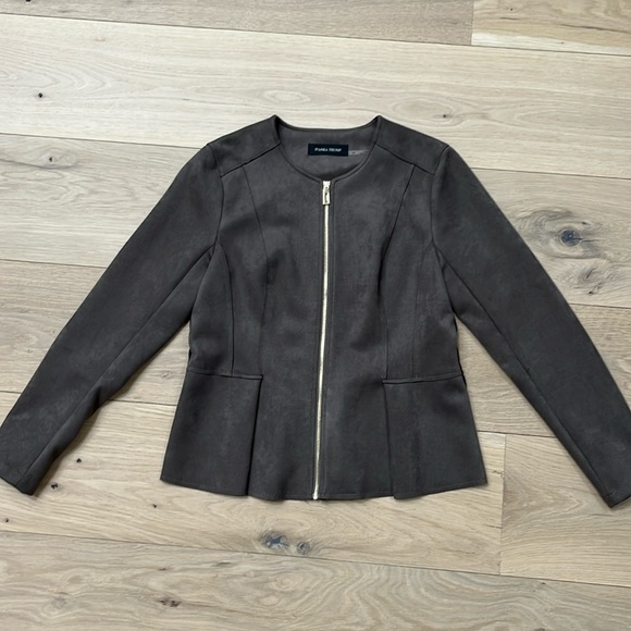 Ivanka Trump | Jackets & Coats | Ivanka Trump Faux Suede Jacket | Poshmark